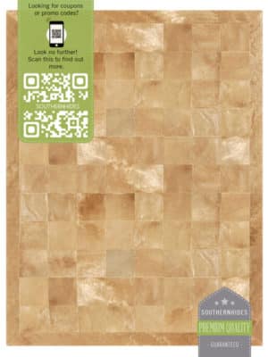 Squares Cowhide Rug - Cowhide Patchwork – Southern Hides