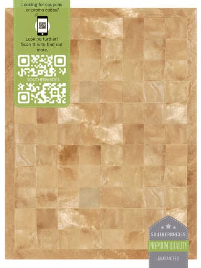 Squares Cowhide Rug - Cowhide Patchwork – Southern Hides